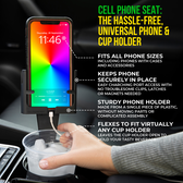 Cell Phone Seat Cup Holder Phone Holder | Best Car Phone Holder | Phone ...