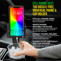 Cup Holder Phone Holder | Best Car Phone Holder | Phone Car Mount ...